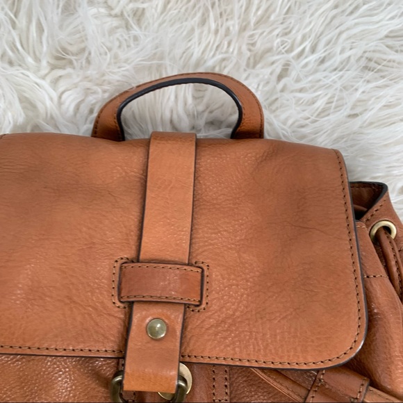 Frye | Bags | Frye Kayla Knotted Backpack Nutmeg Leather Nwot Retails ...